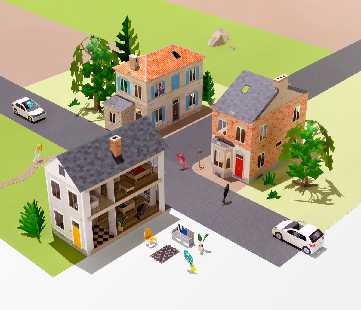 town bundle – Cardkits Toys