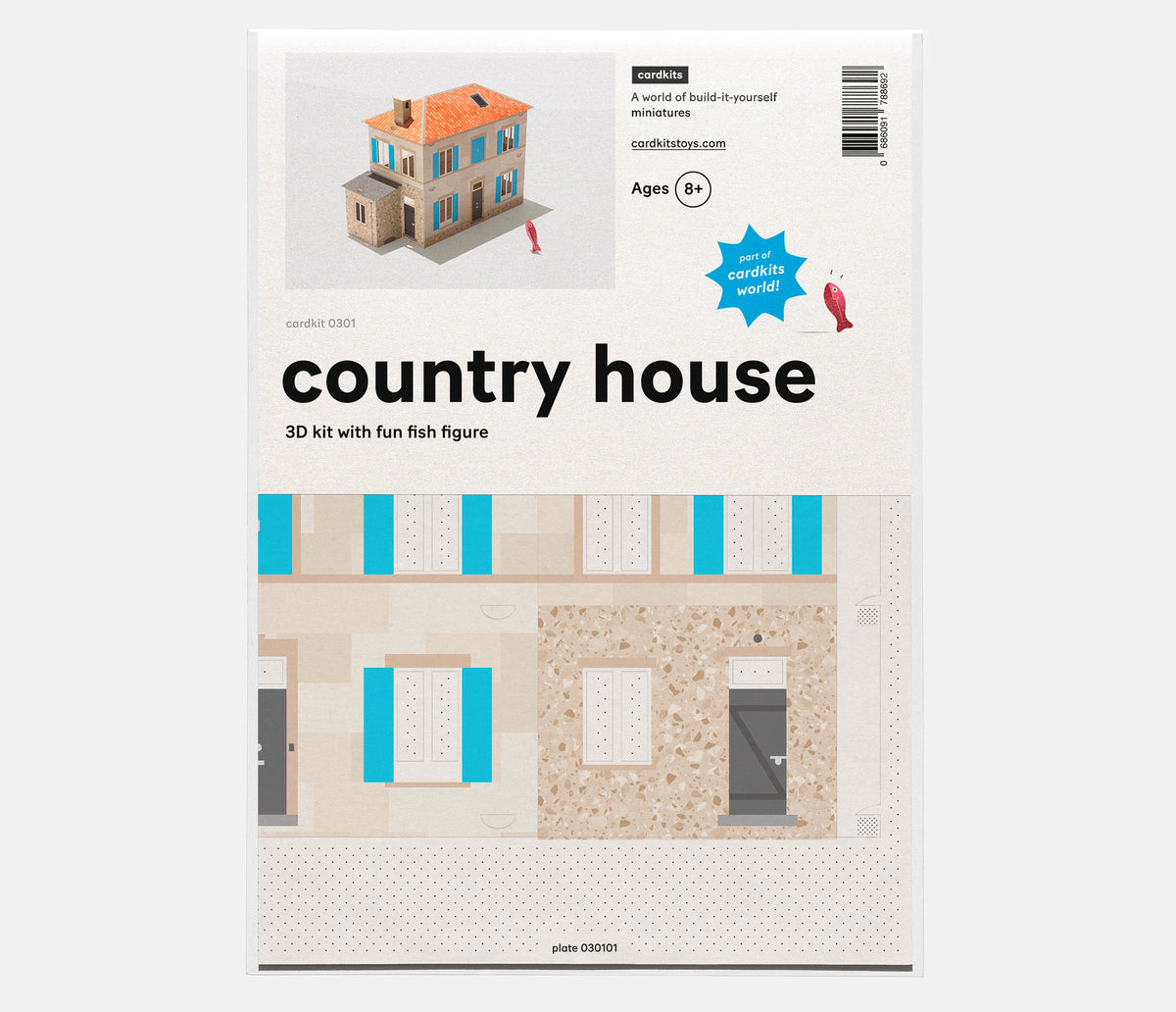 country house – Cardkits Toys